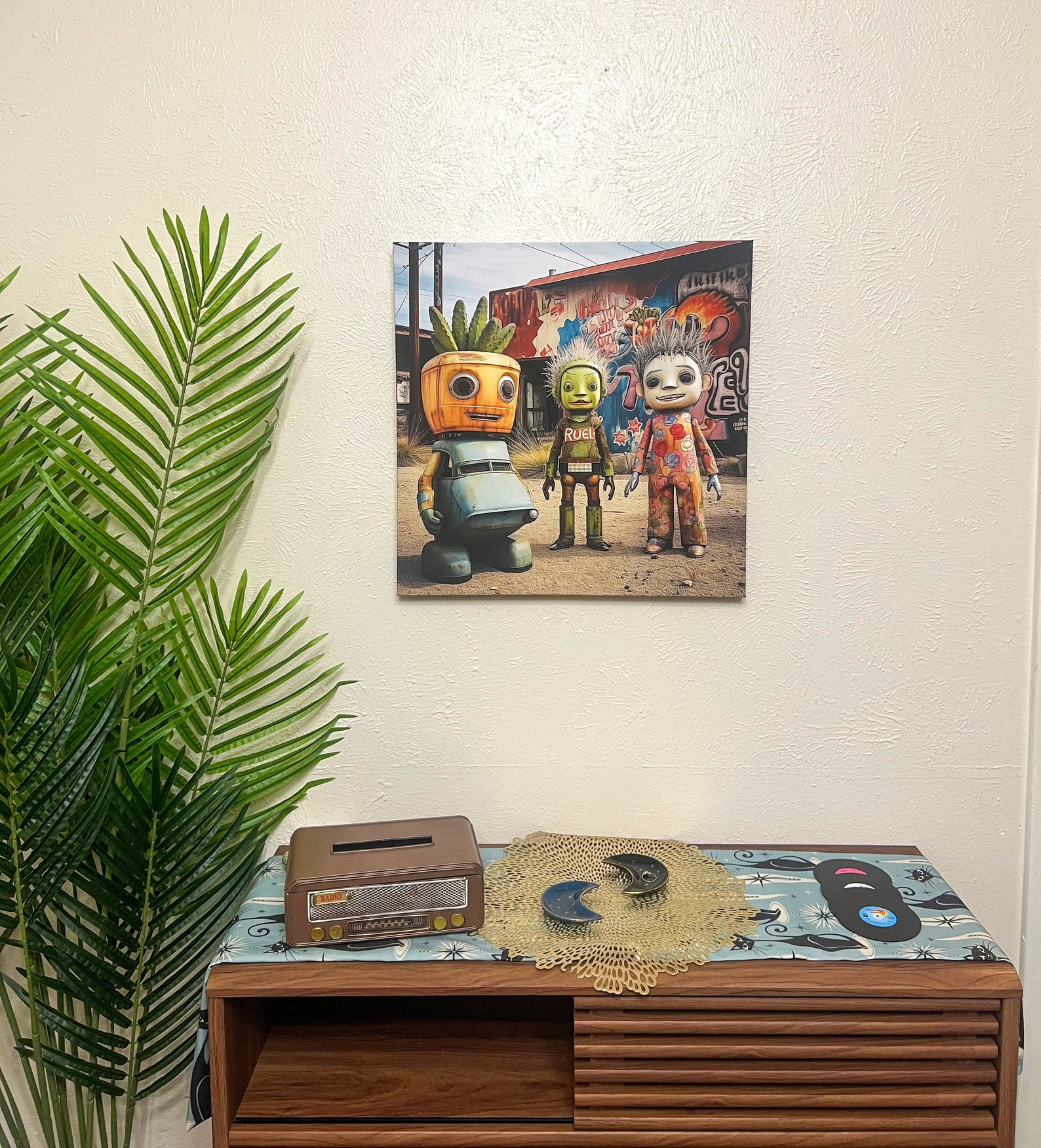 Jean Sable Digital Art 20x20 Canvas Print - Etsy