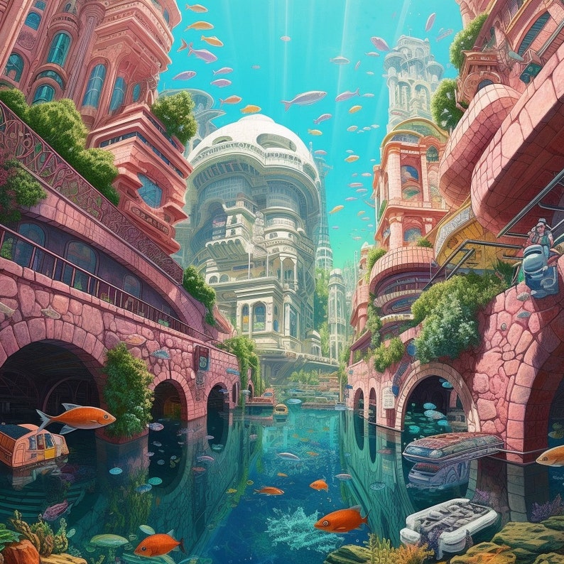 Jean Sable Digital Art 24x24 Canvas Print - Etsy