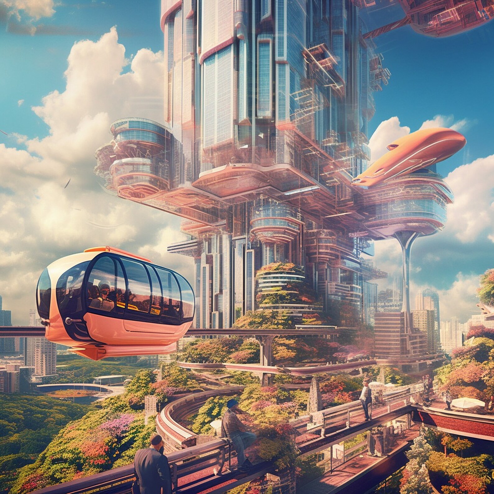 Jean Sable Digital Art 20x20 Canvas Print - Etsy