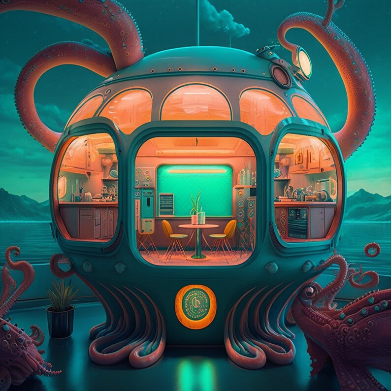 Jean Sable Digital Art 12x12 Canvas Print - Etsy