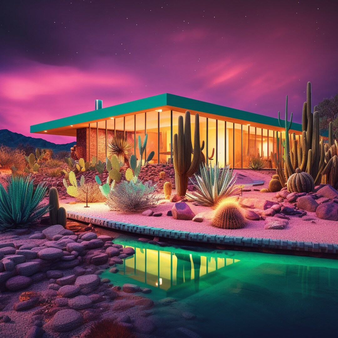 Jean Sable Digital Art 8X8 Canvas Print - Etsy