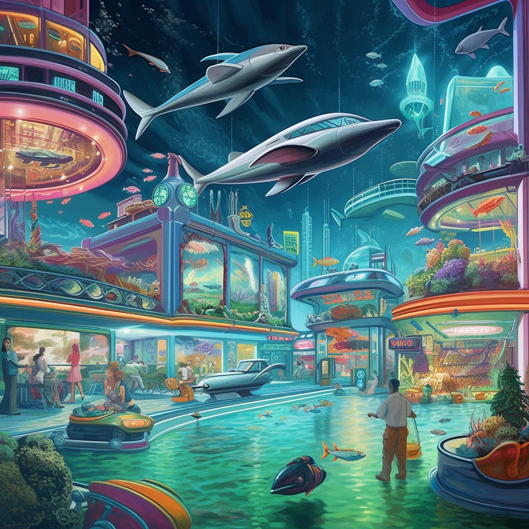 Jean Sable Digital Art 20x20 Canvas Print - Etsy