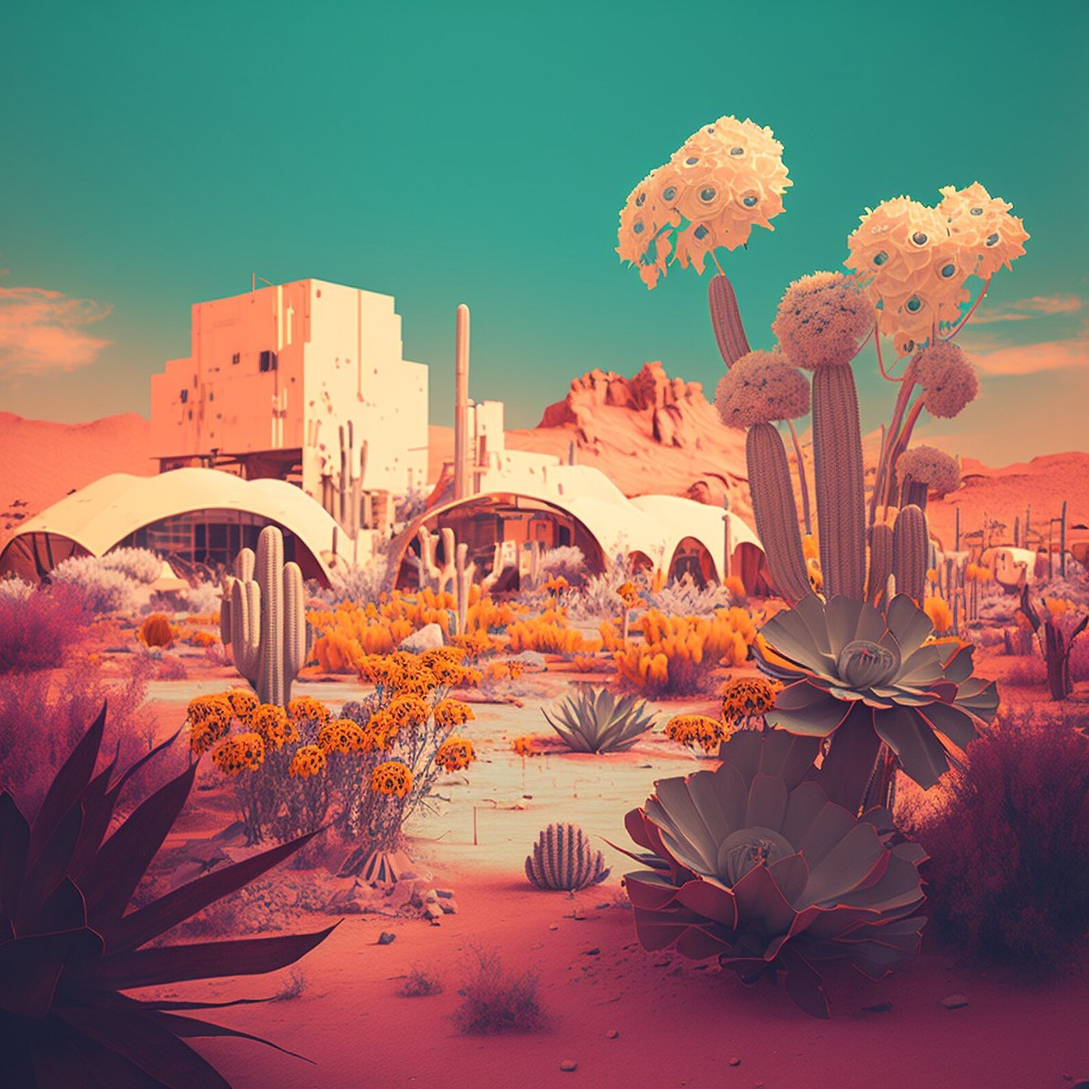 Jean Sable Digital Art 16x16 Canvas Print - Etsy