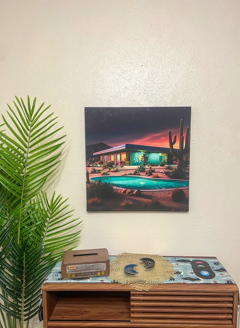 Jean Sable Digital Art 24x24 Canvas Print - Etsy