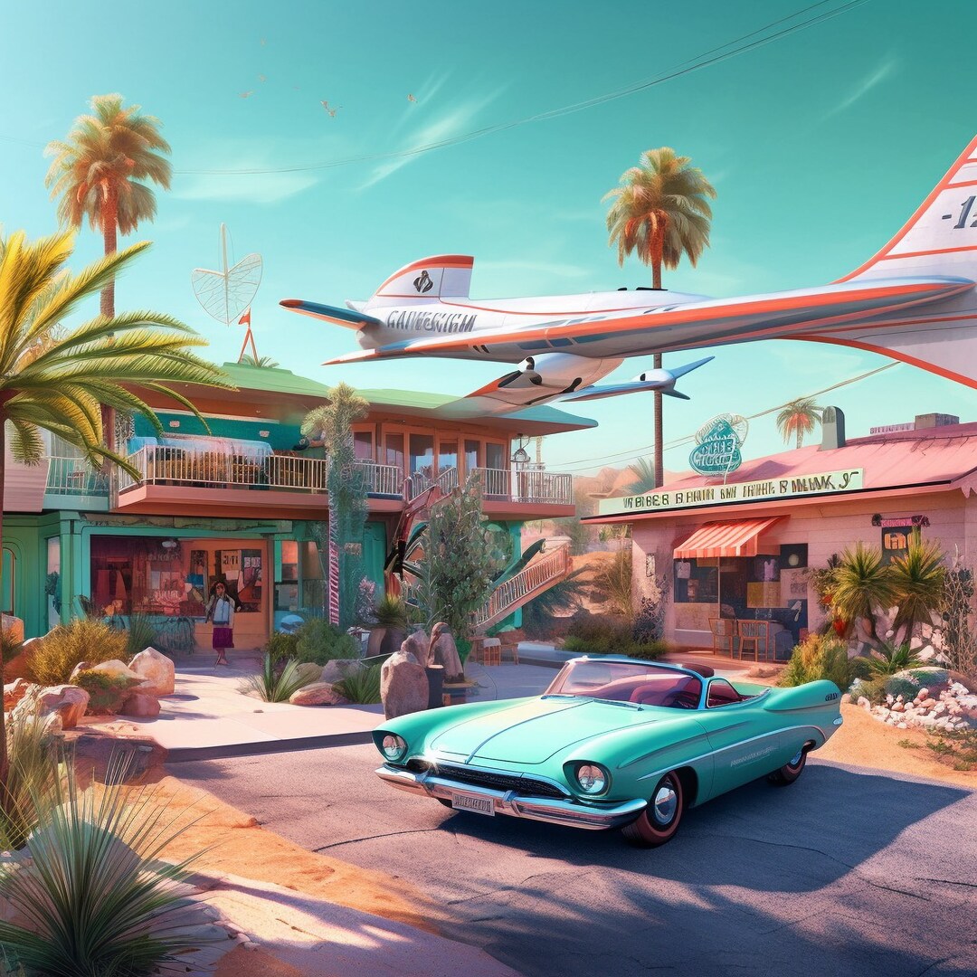 Jean Sable Digital Art 24x24 Canvas Print - Etsy