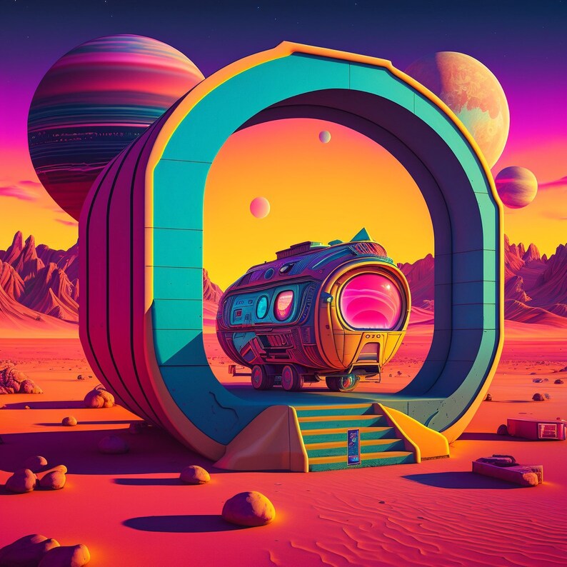 Jean Sable Digital Art 12x12 Canvas Print - Etsy