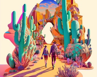 Jean Sable Digital Art 24x24 Canvas Print - Etsy