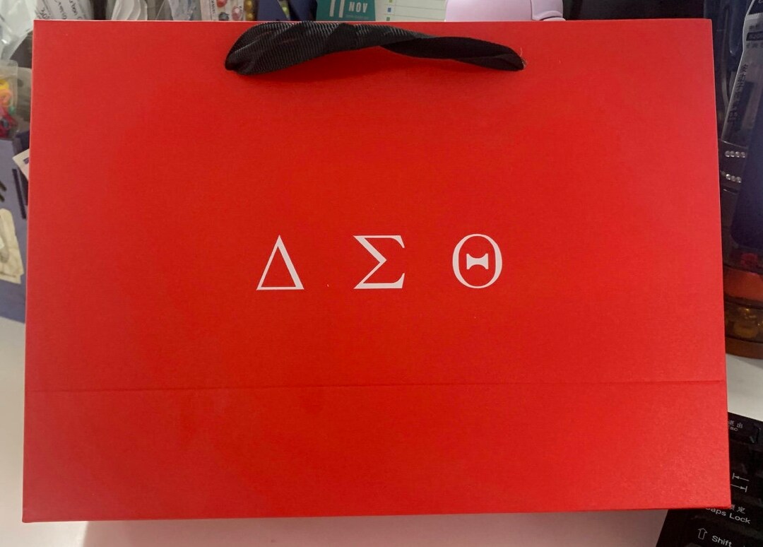 Delta Sigma Theta Gift Bags - Etsy