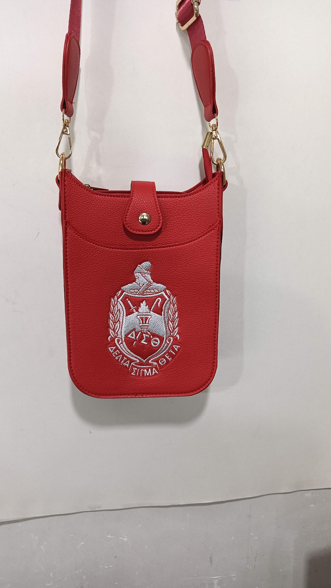 Delta Sigma Theta Crossbody Purse - Etsy