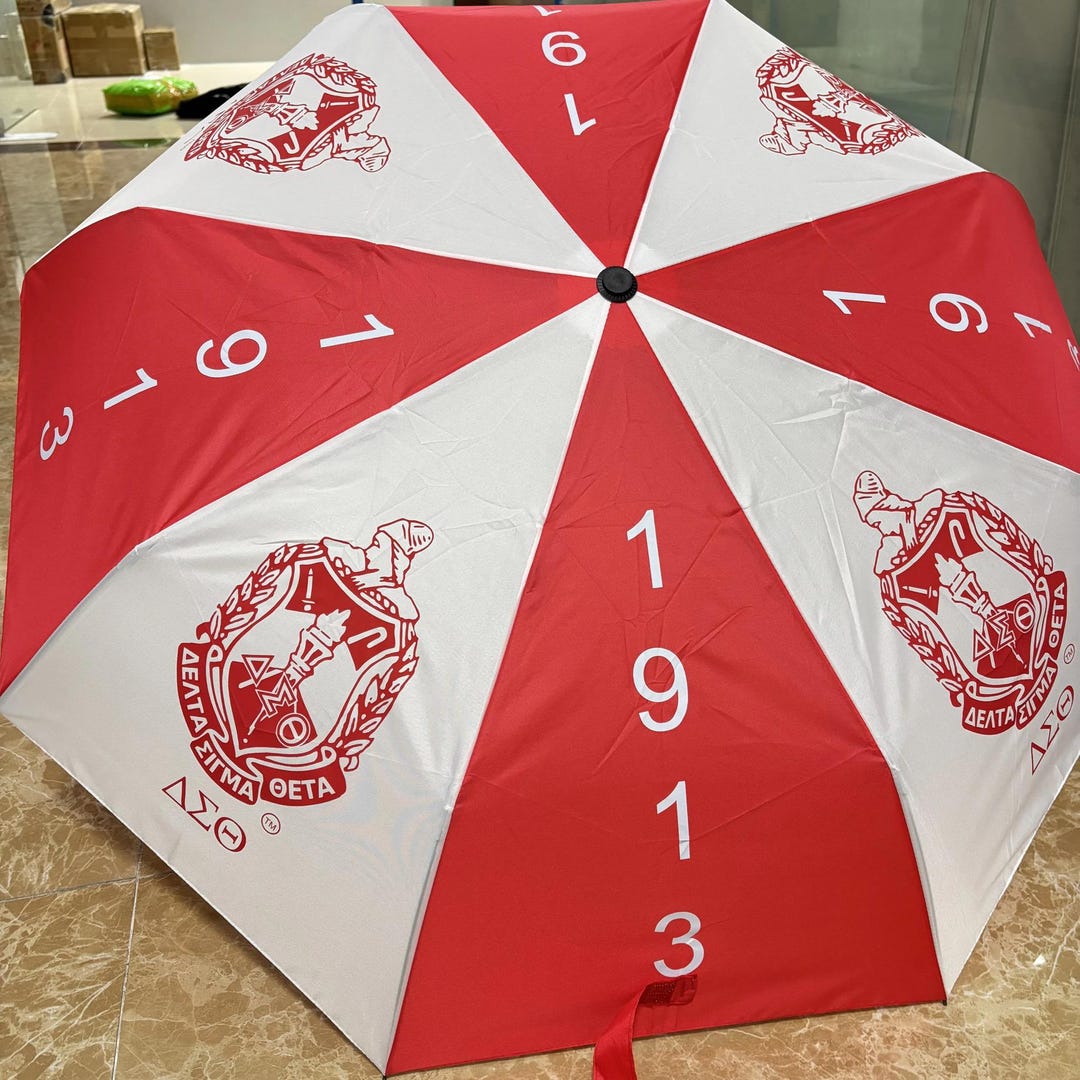 Delta Sigma Theta (folding) Umbrella - Etsy