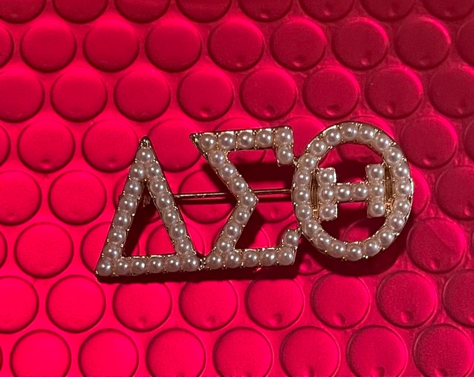 Delta Sigma Theta Delta Brooch - Etsy