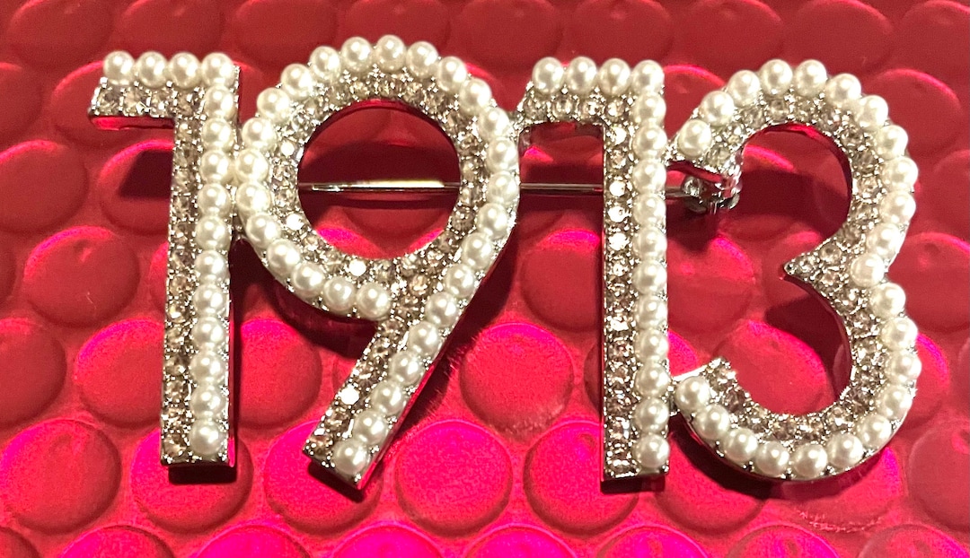 Delta Sigma Theta Delta 1913 Brooch - Etsy
