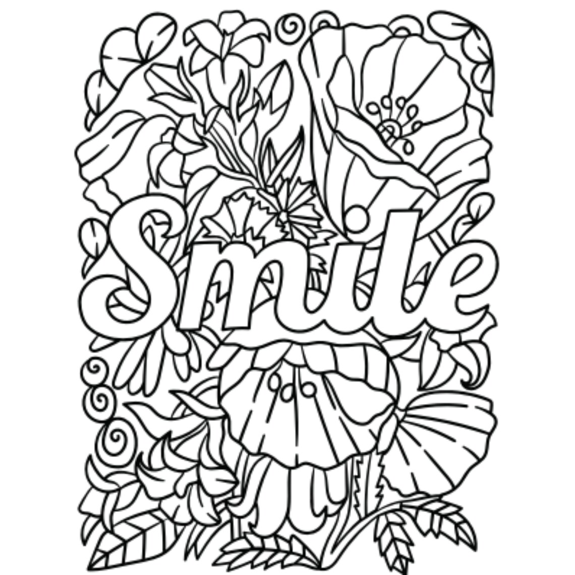 100 Digital Adult Mandala Coloring Pages With Animals Affirmations and ...
