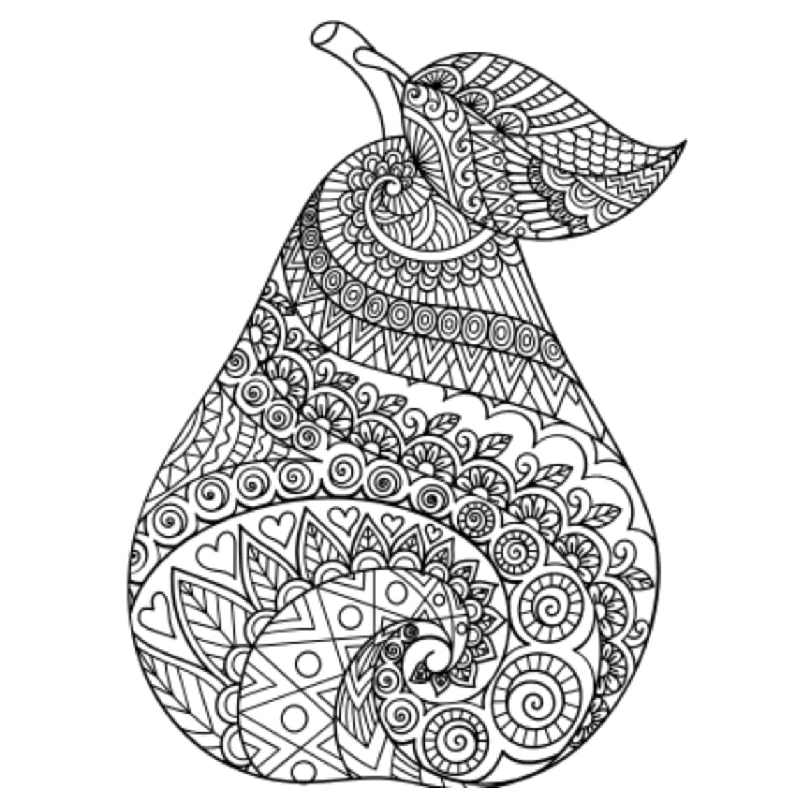 100 Digital Adult Mandala Coloring Pages With Animals Affirmations and ...