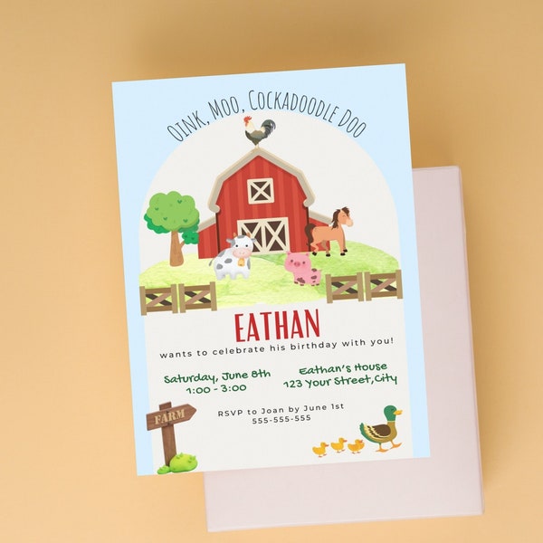 Cockadoodle Party - Etsy