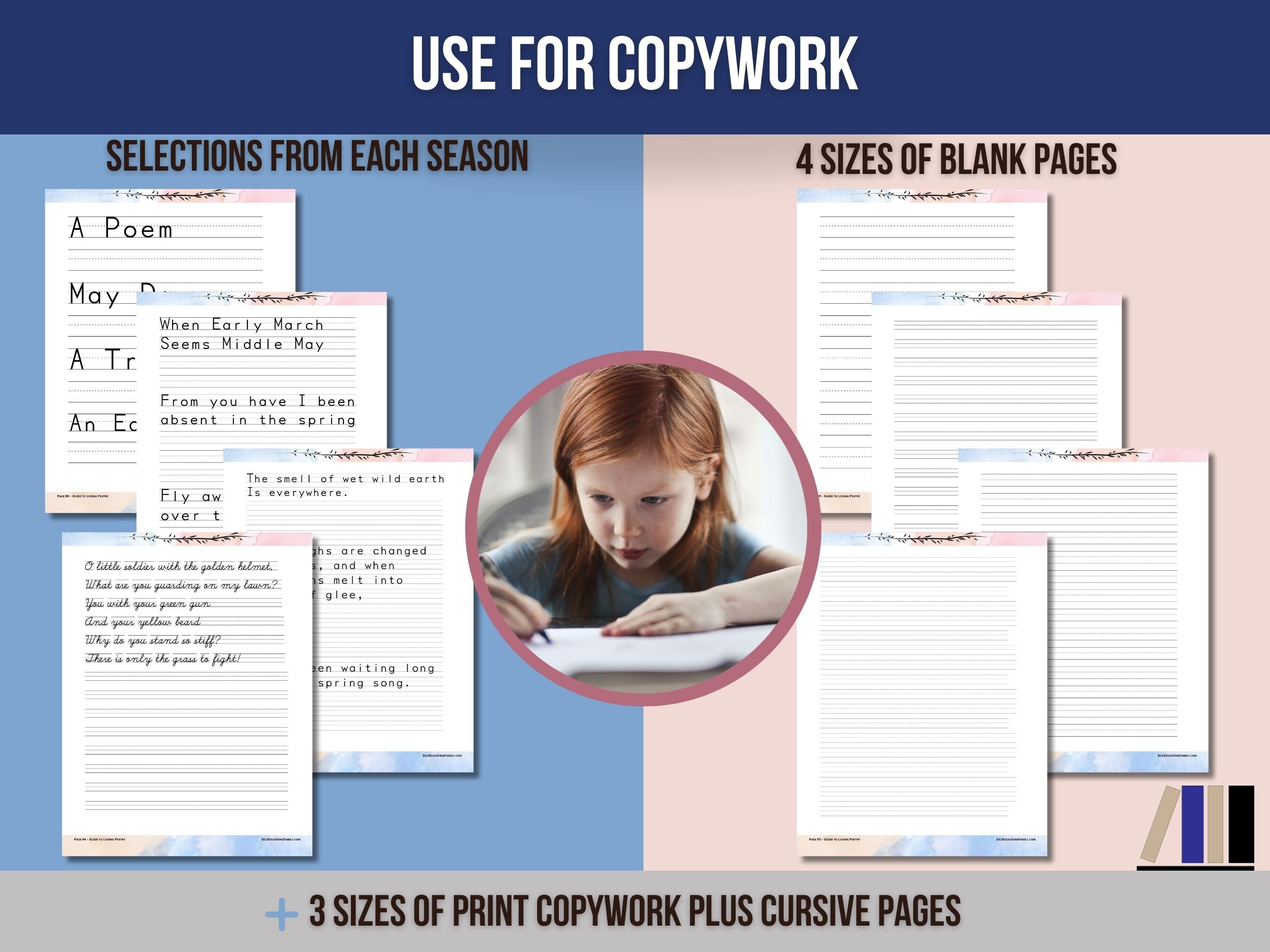 Printable Poetry Digital Download for Charlotte Mason Homeschool ...