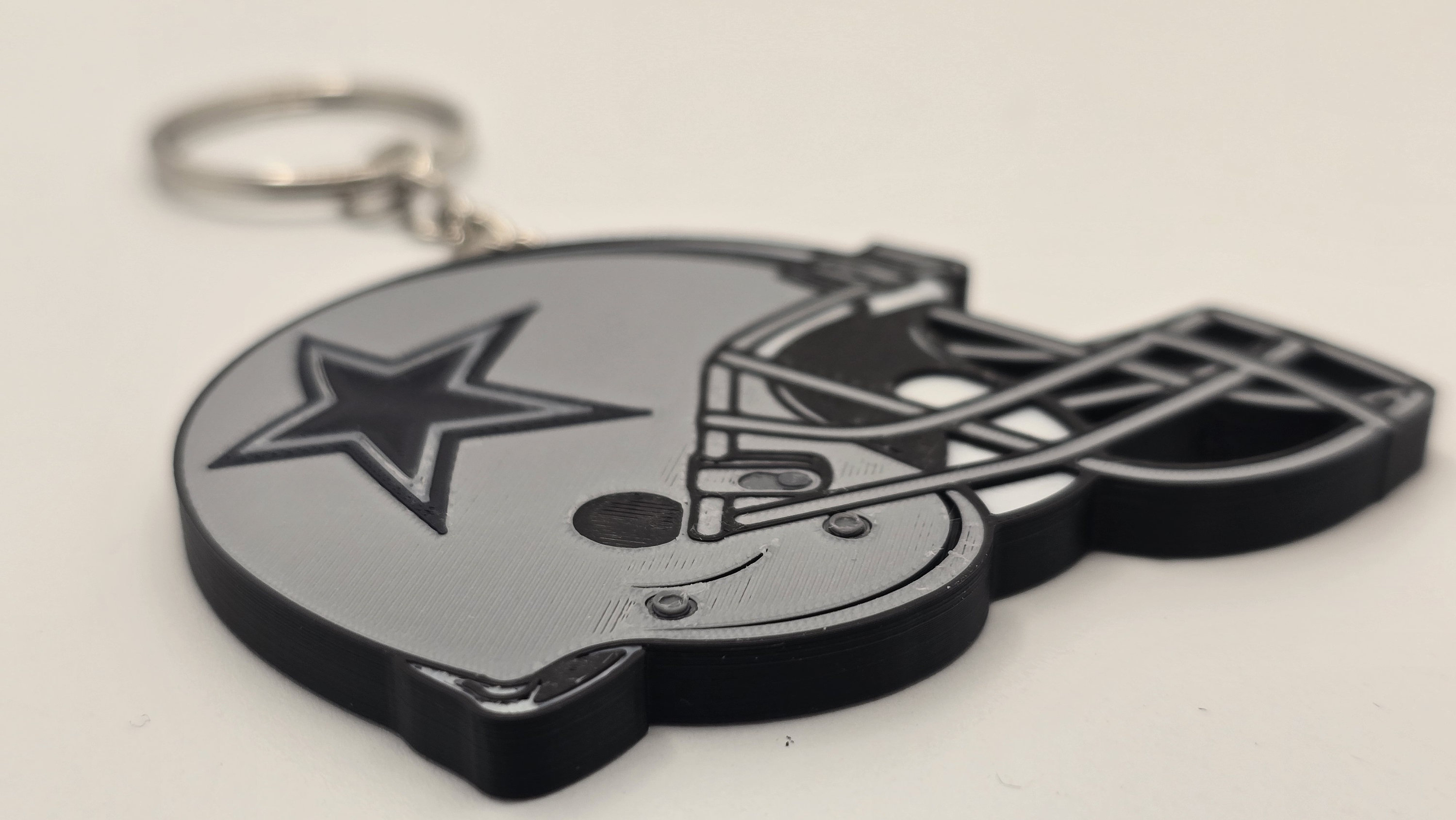 Dallas Cowboys Keychain Football Helmet - Etsy