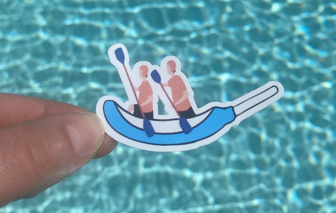 Cooter Canoe Funny Nurse Sticker, Waterproof Vinyl, Laptop Sticker ...