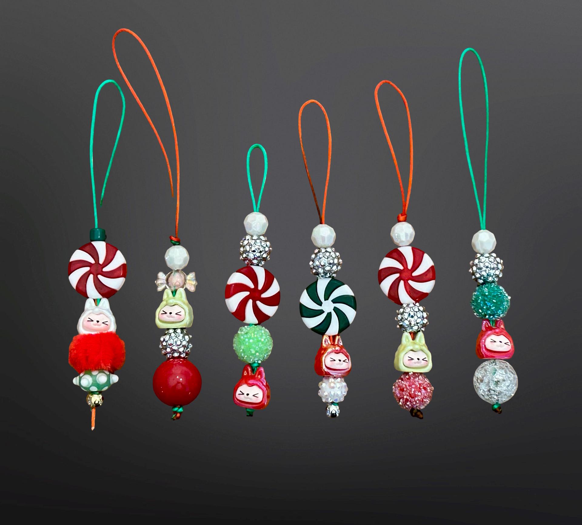 Handmade Kawaii Monster Christmas Ornaments, Set of 6 - Etsy