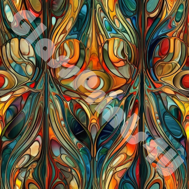 Ethereal Glass Texture Digital Download Paper Bundle - Etsy