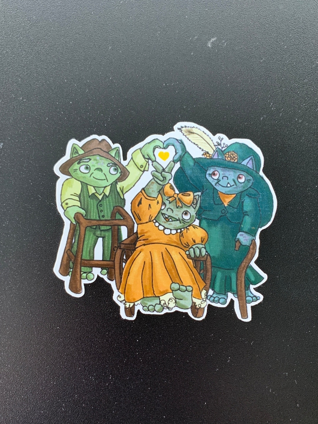 Squash the Goblin Parents Sticker - Etsy