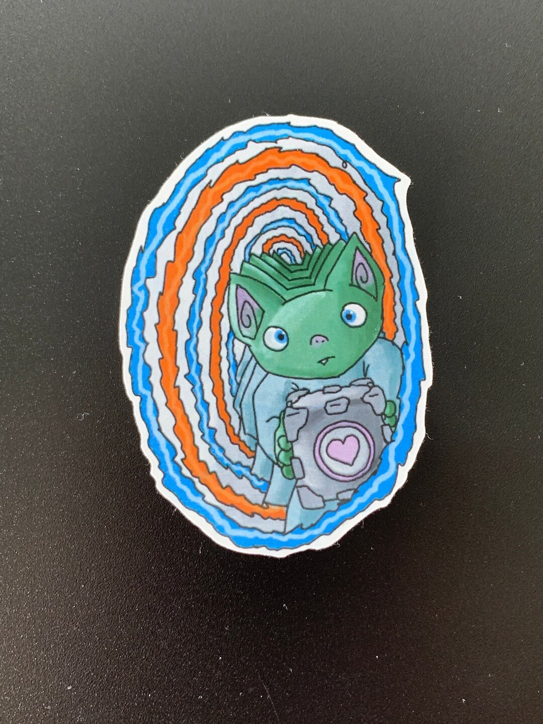 Caroline the Goblin Sticker - Etsy
