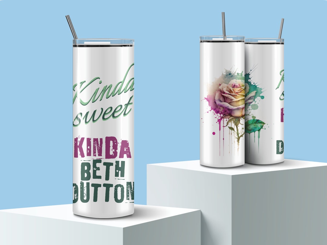 Beth Dutton 20oz Tumbler With Straw and Lid. Fun Gift for 30th Birthday ...