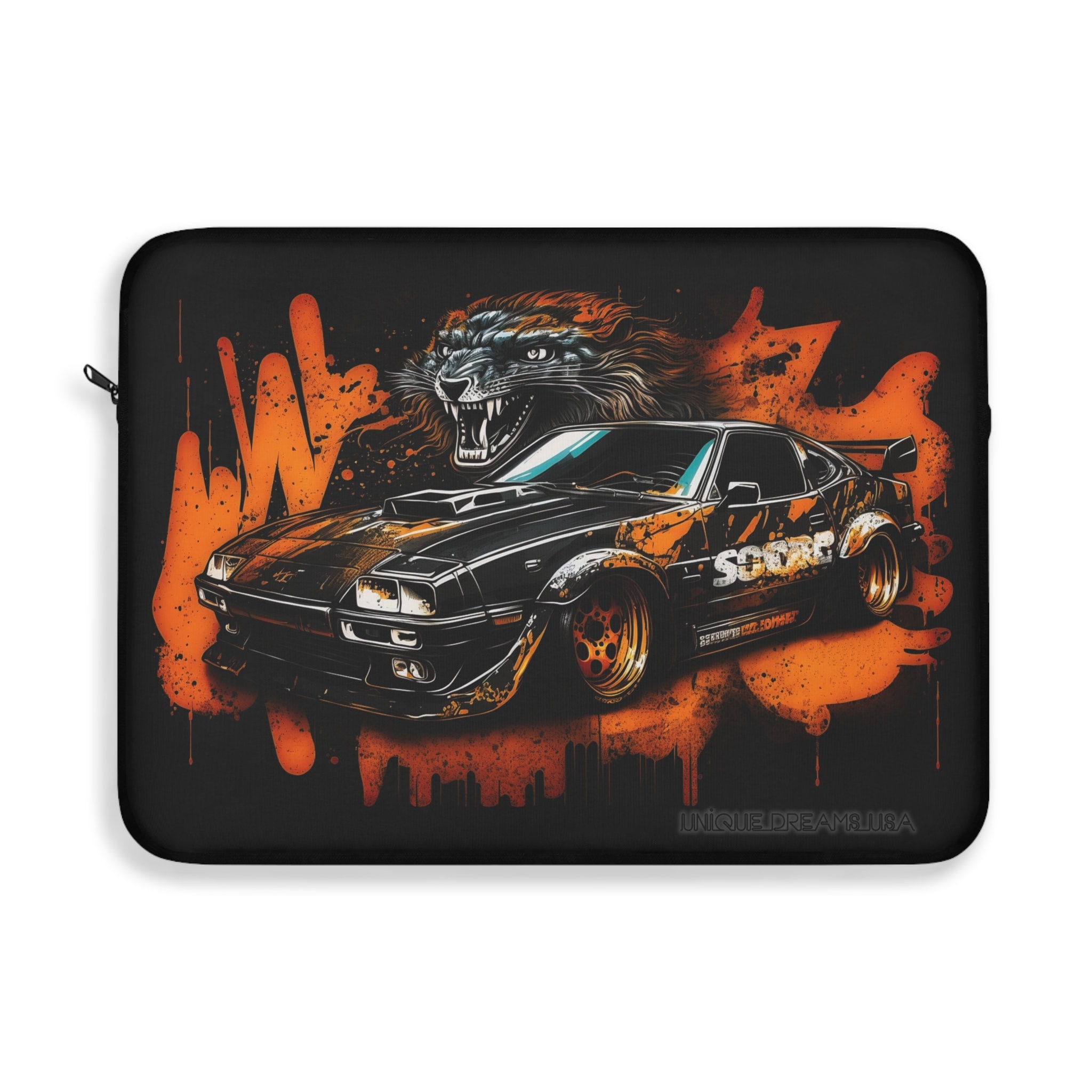 1981 Toyota Supra With Furious Looking Animal Laptop Sleeve - Etsy