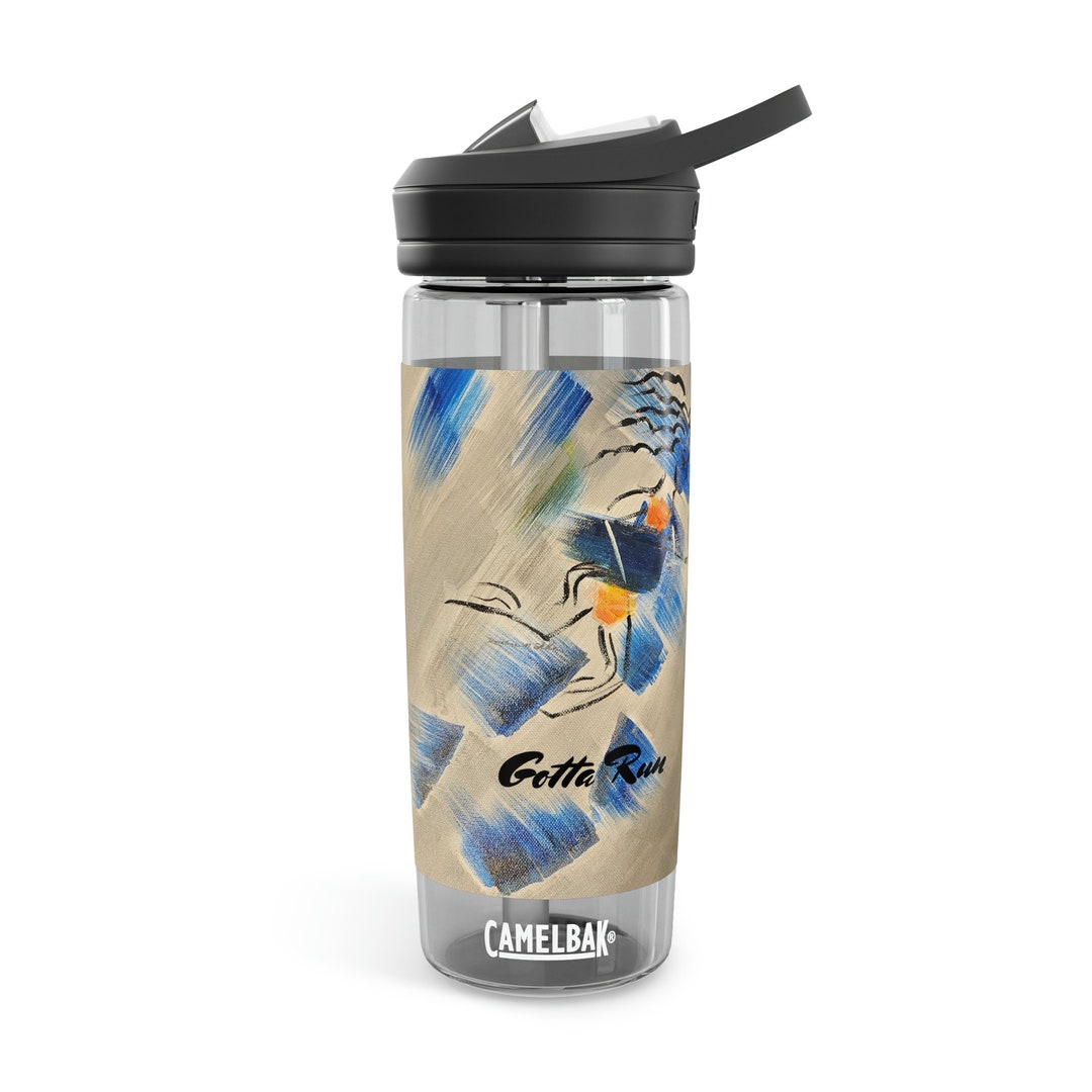 Digitized Original Abstract Artwork of runners Gotta Run on Camelbak ...