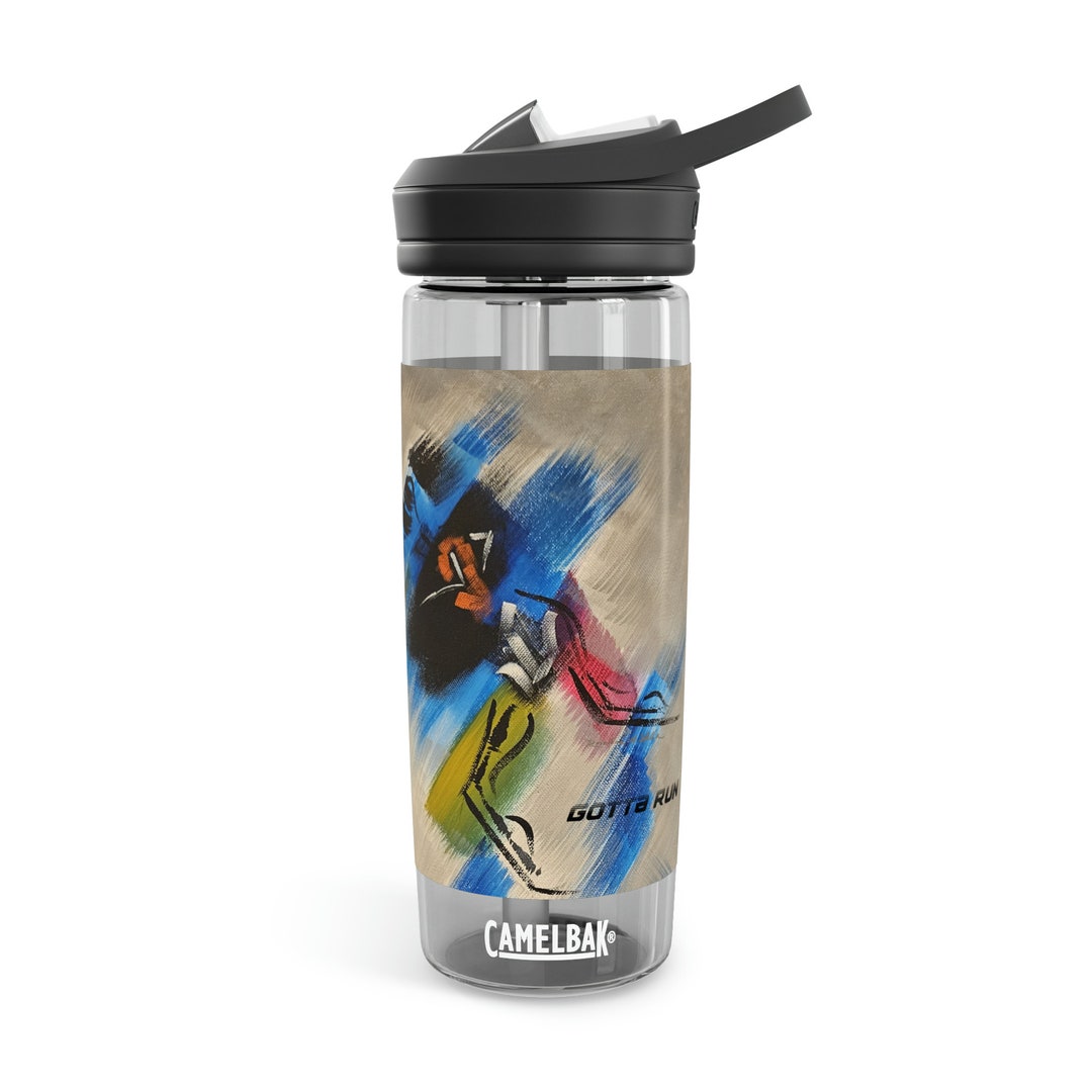 Digitized Original Abstract Artwork of runners Gotta Run on Camelbak ...