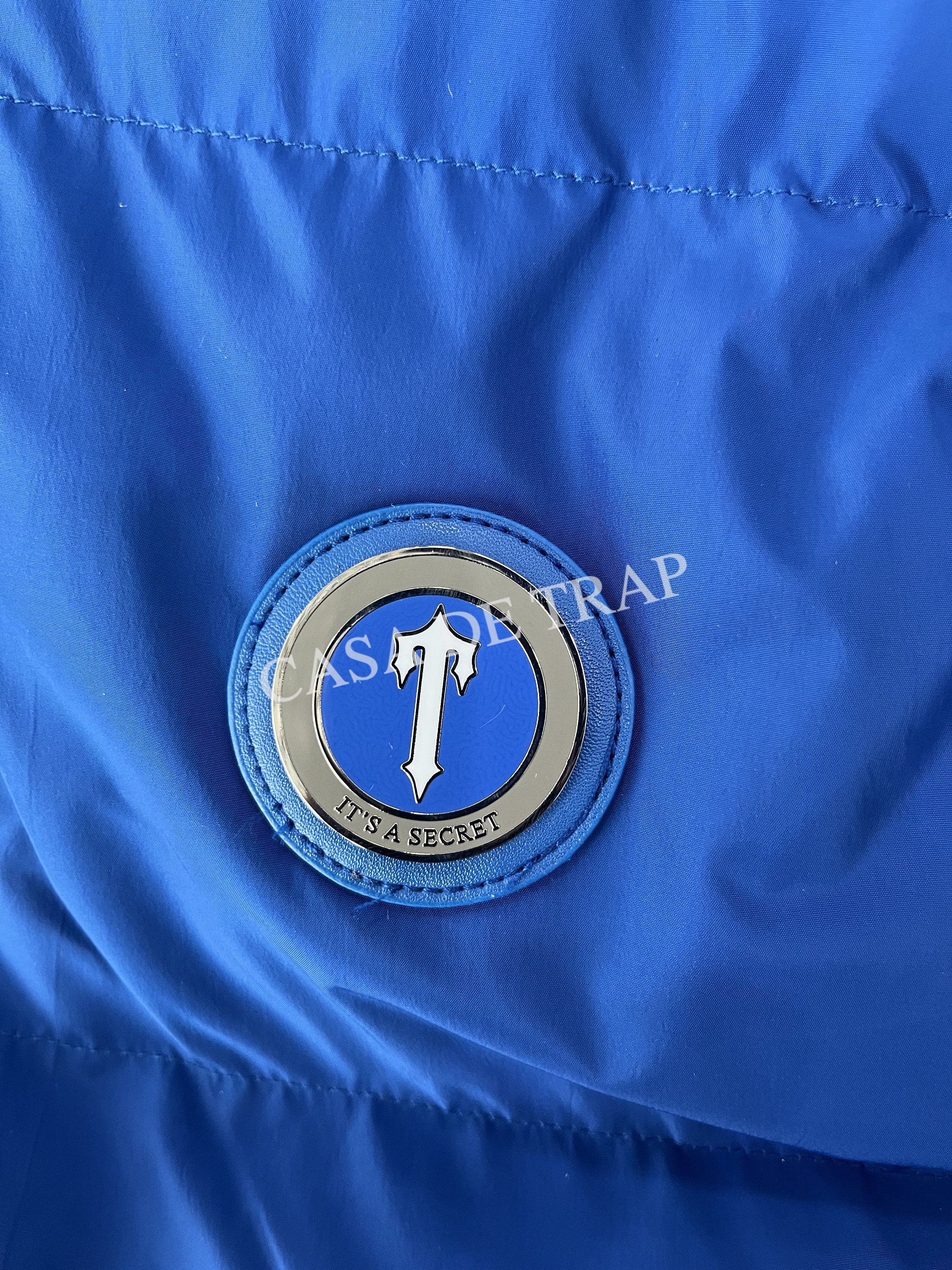 Trapstar Irongate Detachable Hooded Puffer Jacket in Dazzling Blue - Etsy