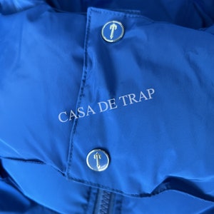 Trapstar Irongate Detachable Hooded Puffer Jacket in Dazzling Blue - Etsy