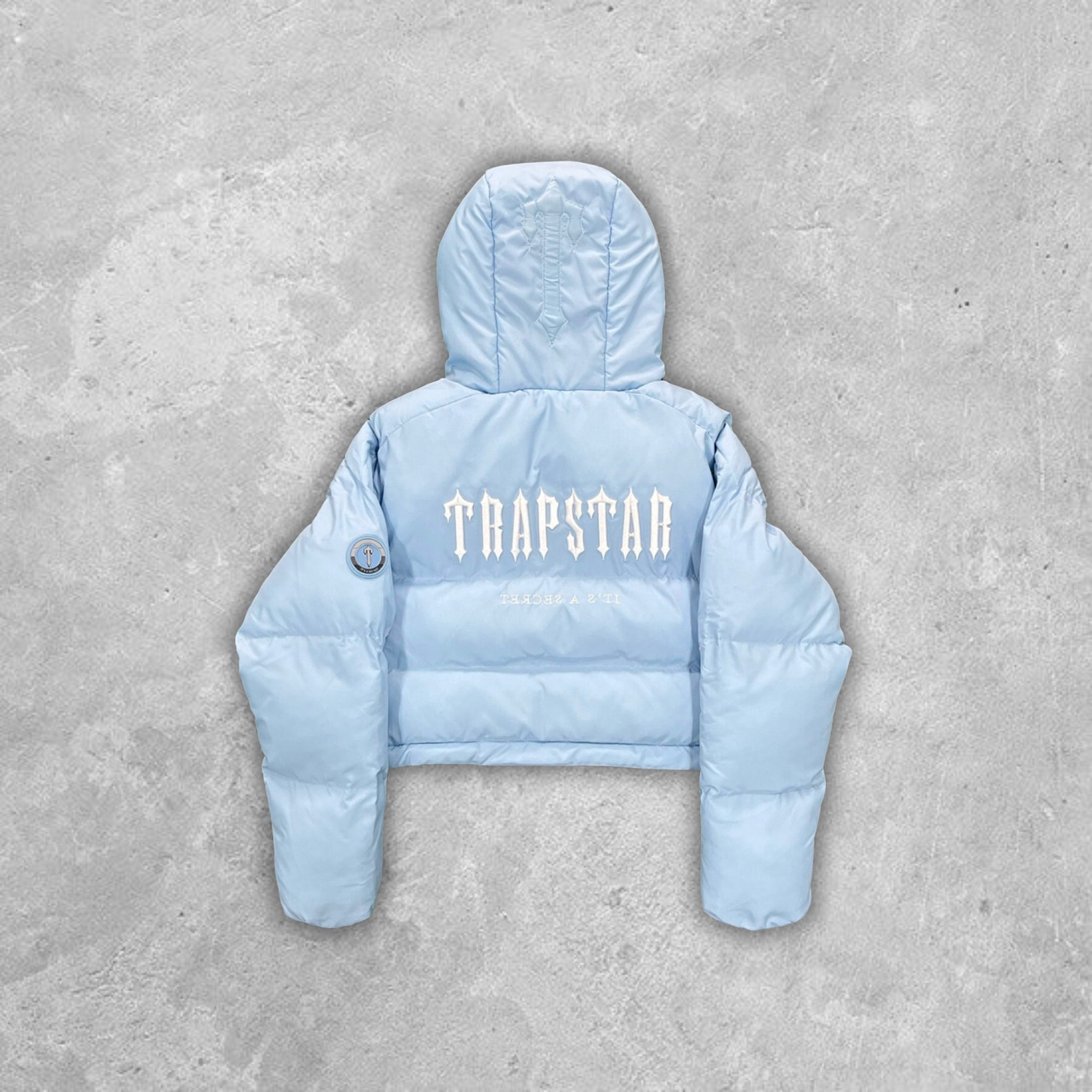 WOMENS Trapstar Decoded Puffer Jacket Hooded Puffer Jacket in Blue - Etsy