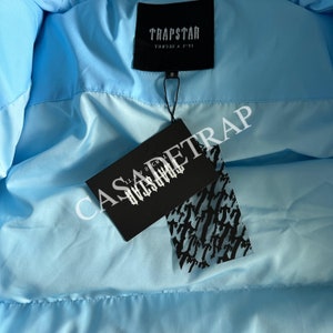 Trapstar Hyperdrive Technical Hooded Puffer Jacket Gradient Blue - Etsy