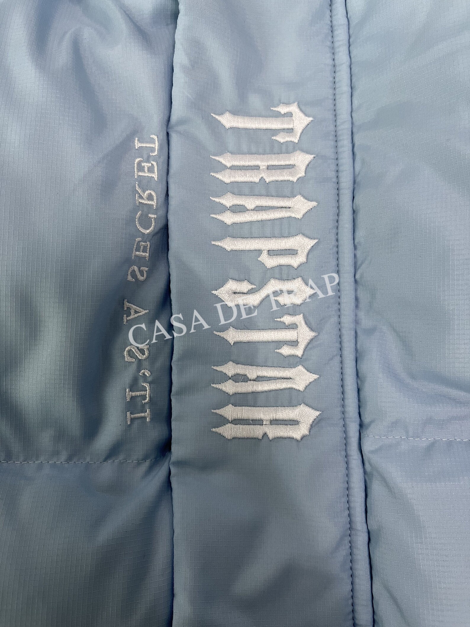 Trapstar Decoded 2.0 Detachable Hooded Puffer Jacket in Blue - Etsy