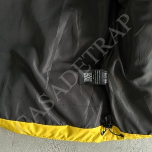 Trapstar Decoded Arch Hooded Puffer Jacket Black Yellow - Etsy