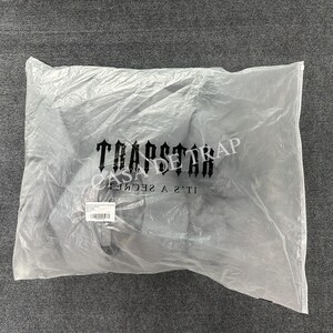 Trapstar Decoded Hooded Puffer Jacket in Grey - Etsy Canada