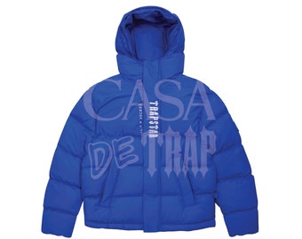 Trapstar Irongate Detachable Hooded Puffer Jacket in Dazzling Blue - Etsy