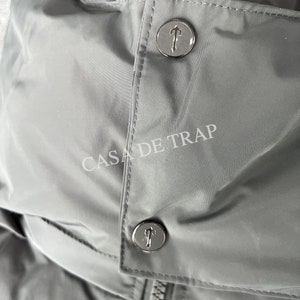 Trapstar Irongate Detachable Hooded Puffer Jacket in Grey - Etsy
