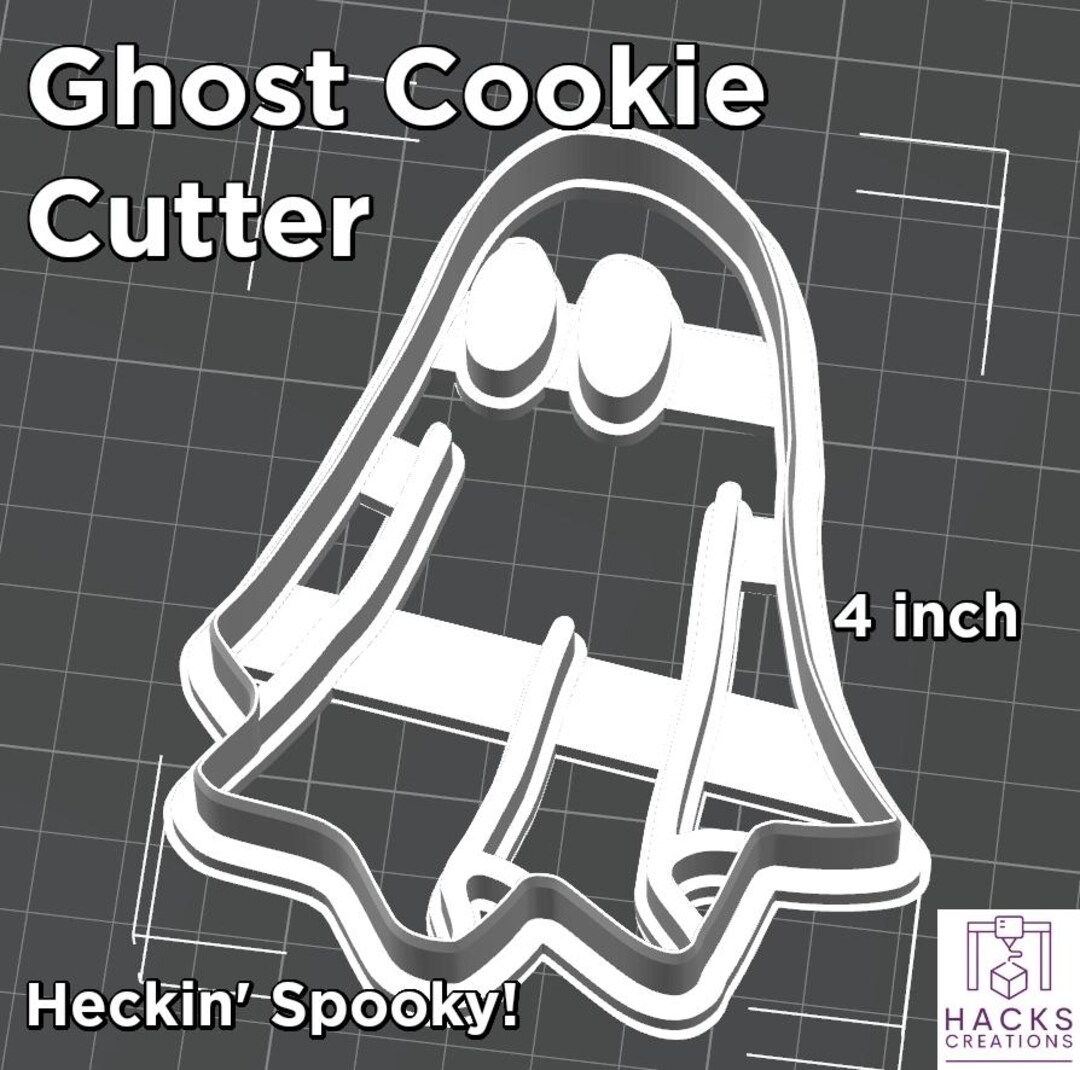 Ghost Cookie Cutter 3D Printed - Etsy