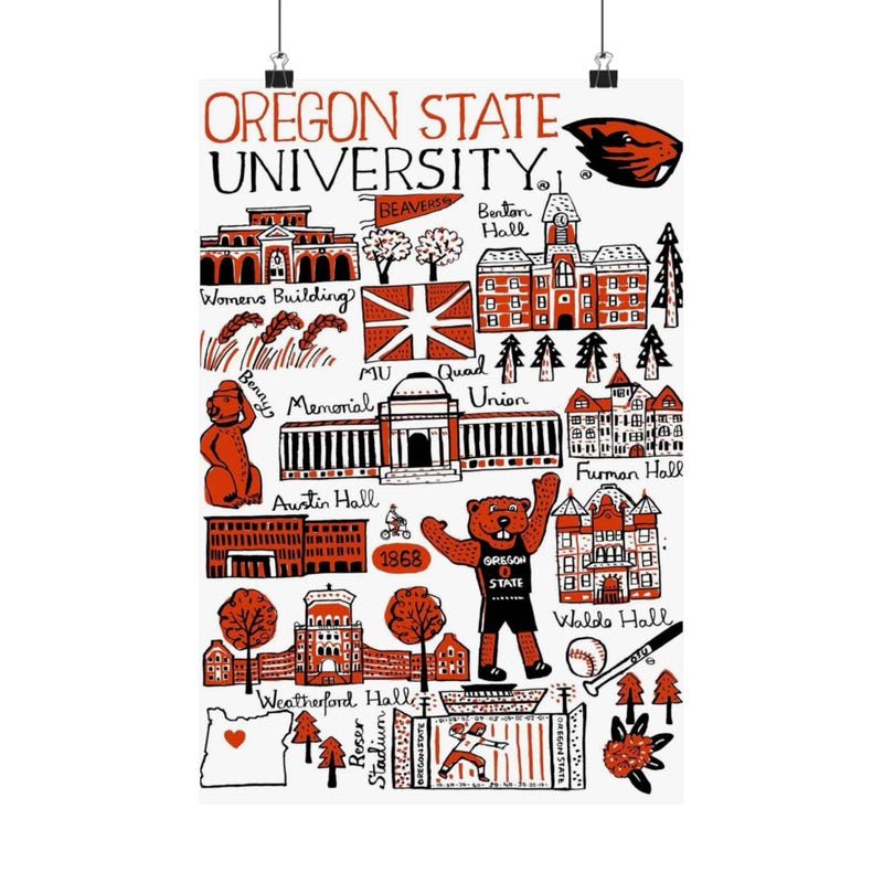 Oregon State Beavers - Etsy