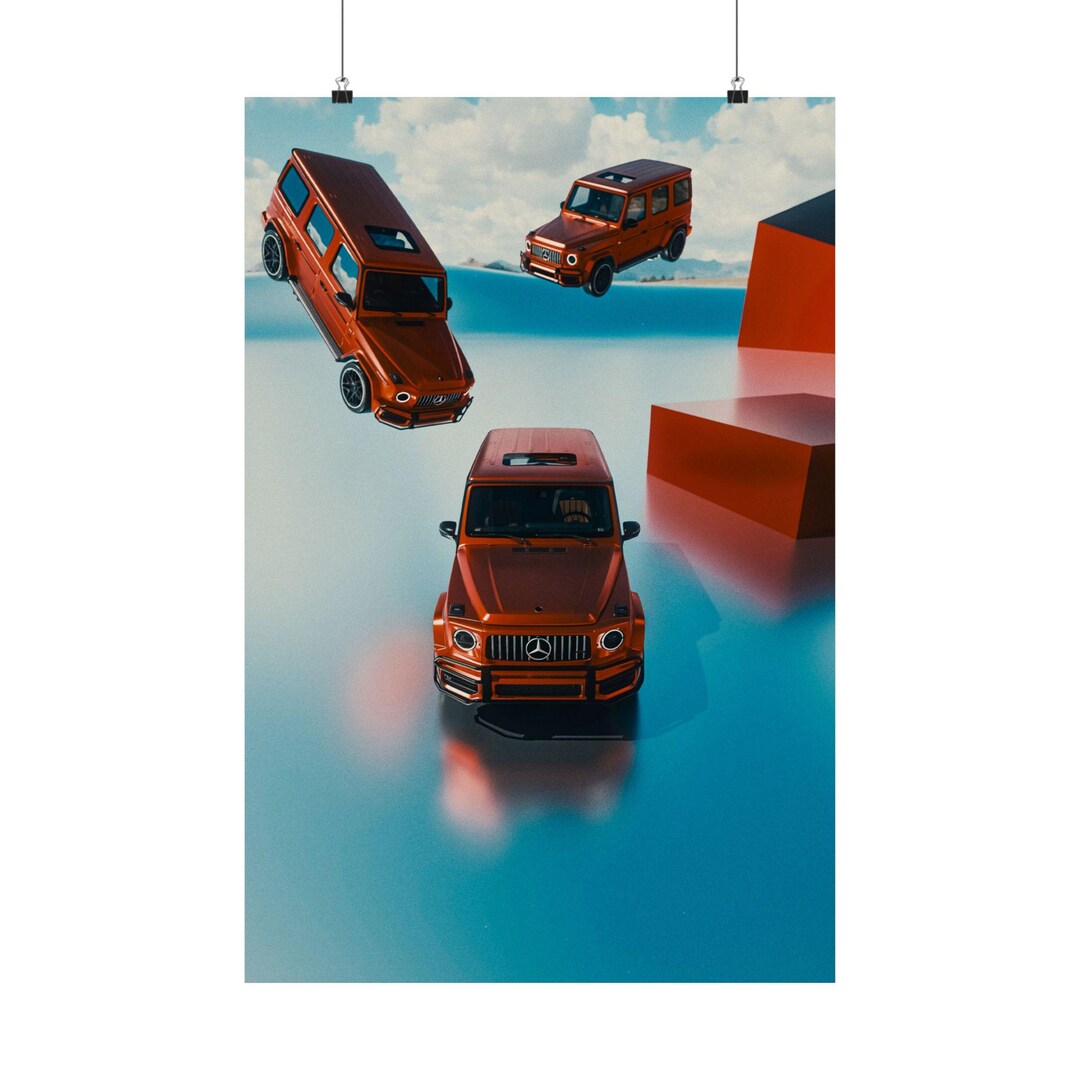 G Wagon Mercedes Benz Vertical Posters Stylish, Enthusiast Decor ...