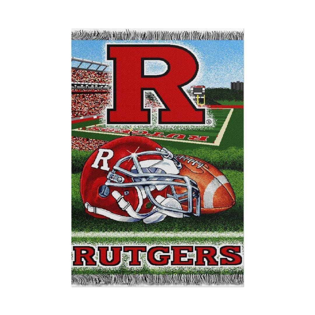 Rutgers Football Rolled Posters, Sports Decor for Fans, Rutgers Student ...