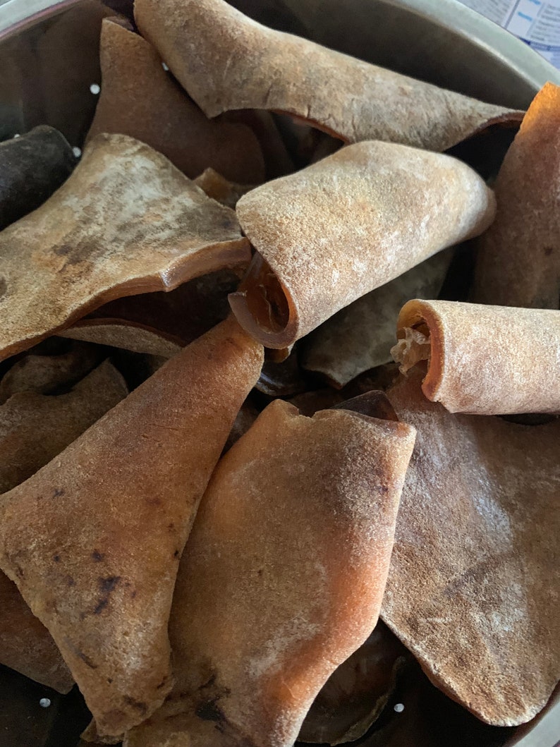 Large DRY PONMO IJEBU/ Washed Cow Skin - Etsy