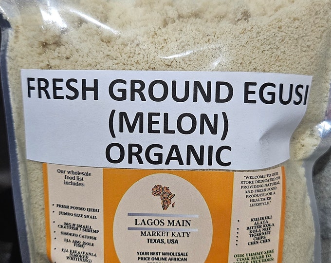 1LB Ground MELON Seed EGUSI Fresh Original Egusi Organic Egusi - Etsy