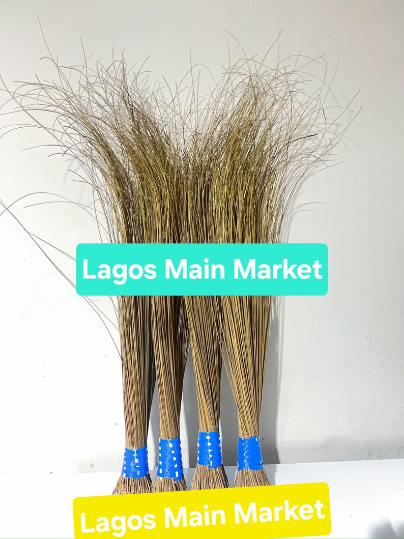 Local Naija Broom/nigerian Brooms/ Igbale / Aziza (1 Bunch) - Etsy