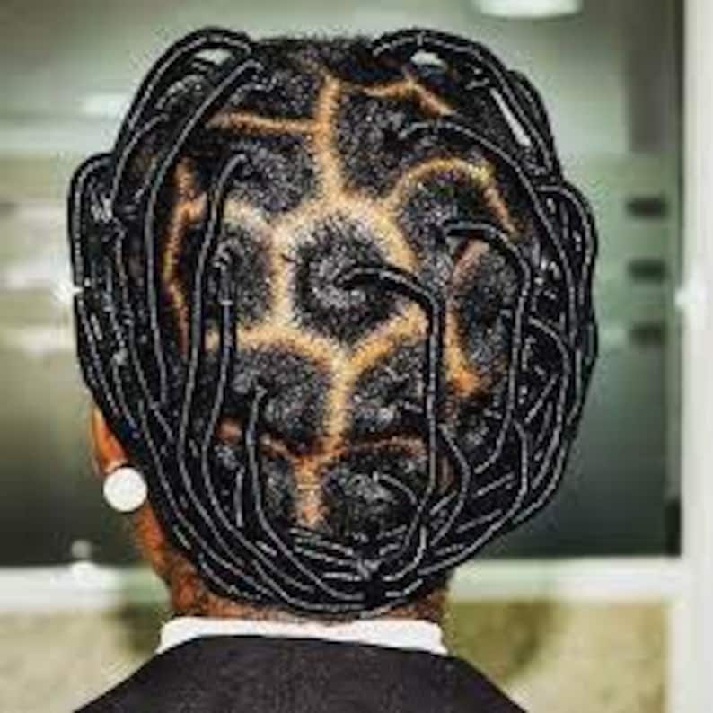 8 Bundles African Anango Thread / Rubber Ikorun/ Hair Growth Remedy ...