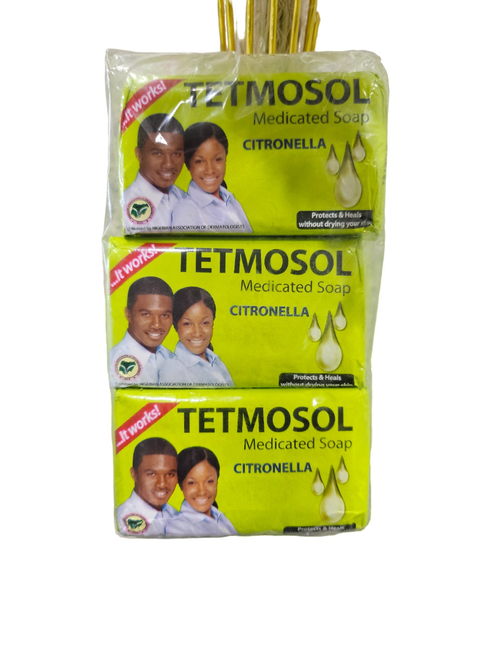 6 Bar Tetmosol Medicated Soap With Citronella pack of 6/ It Works Magic ...