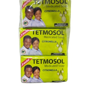 6 Bar Tetmosol Medicated Soap With Citronella (pack of 6)/ It Works ...