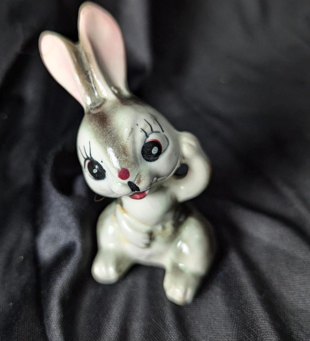 Vintage 1950s Ceramic Rabbit - Etsy